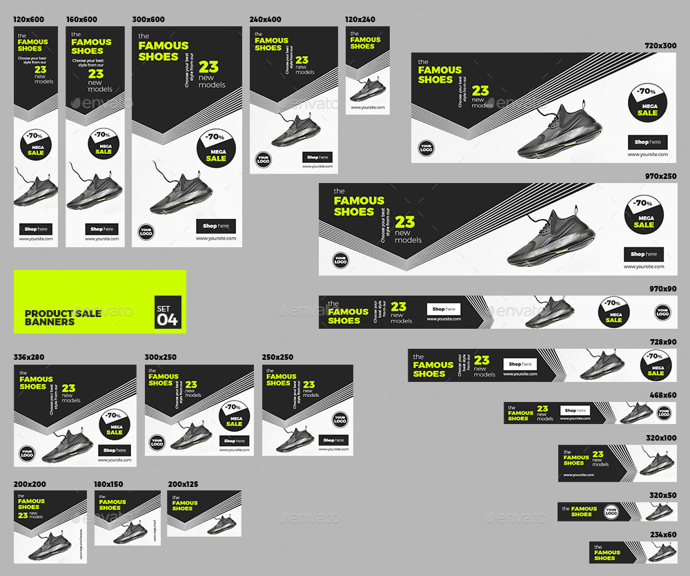 Product Sale Banners Bundle, Web Elements | GraphicRiver