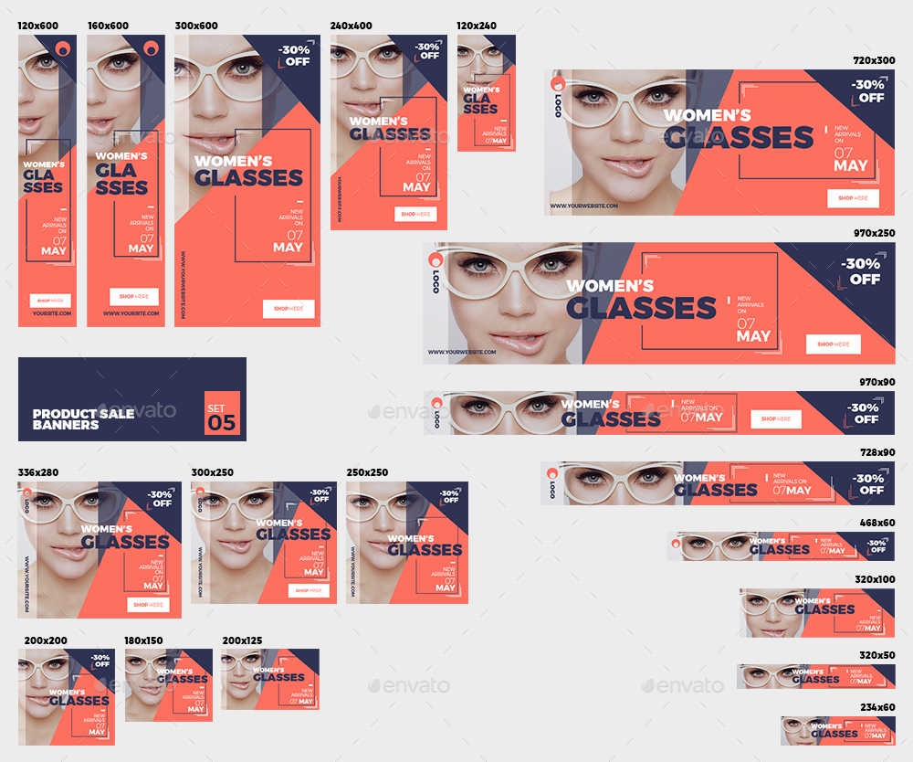 Product Sale Banners Bundle, Web Elements | GraphicRiver