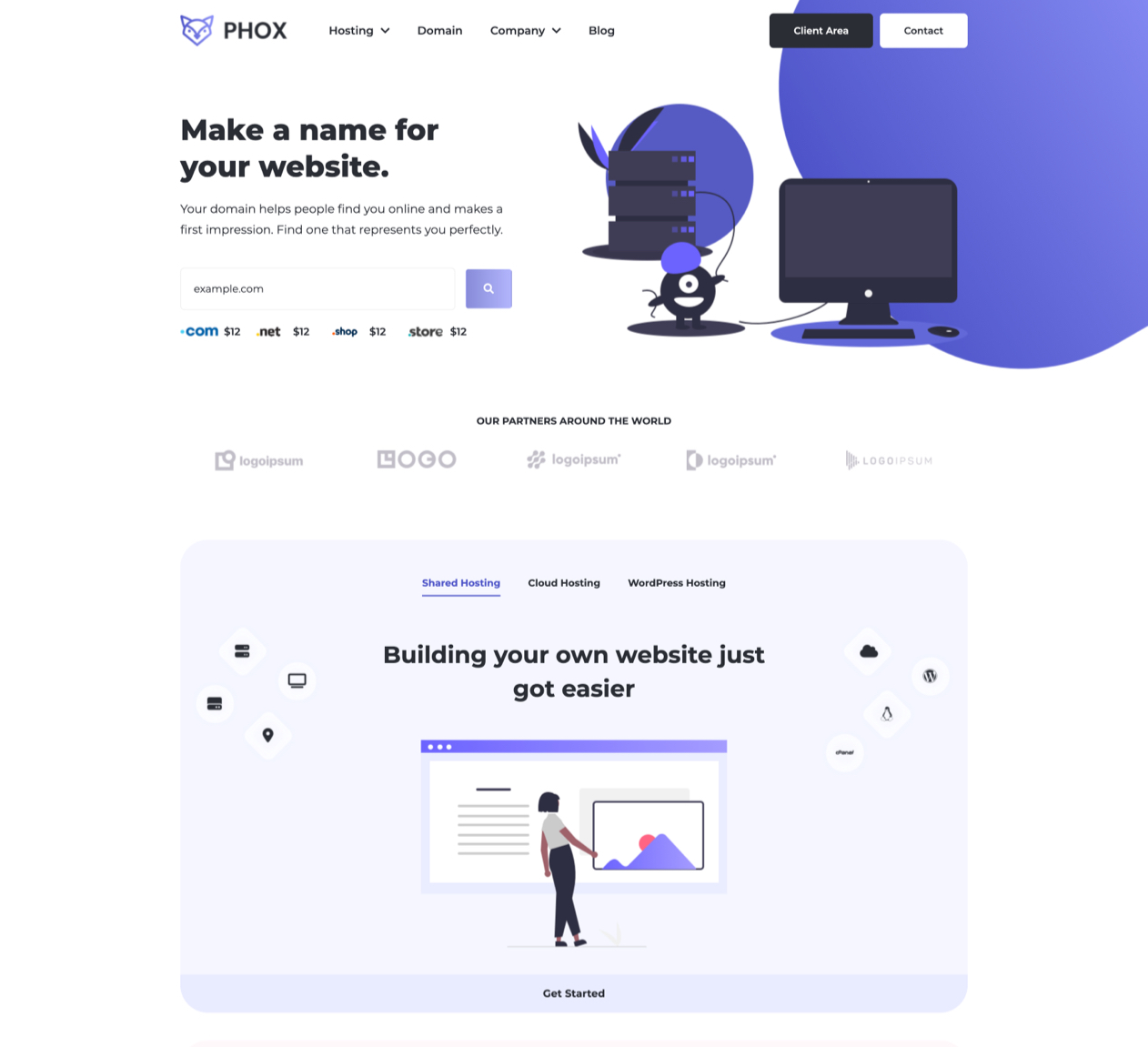 Phox - Hosting WordPress & WHMCS Theme by WHMCSdes | ThemeForest