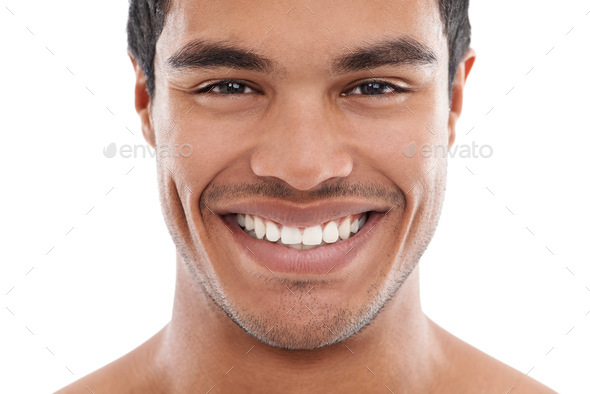 Giving you his best smile. Portrait of a handsome young man giving you ...
