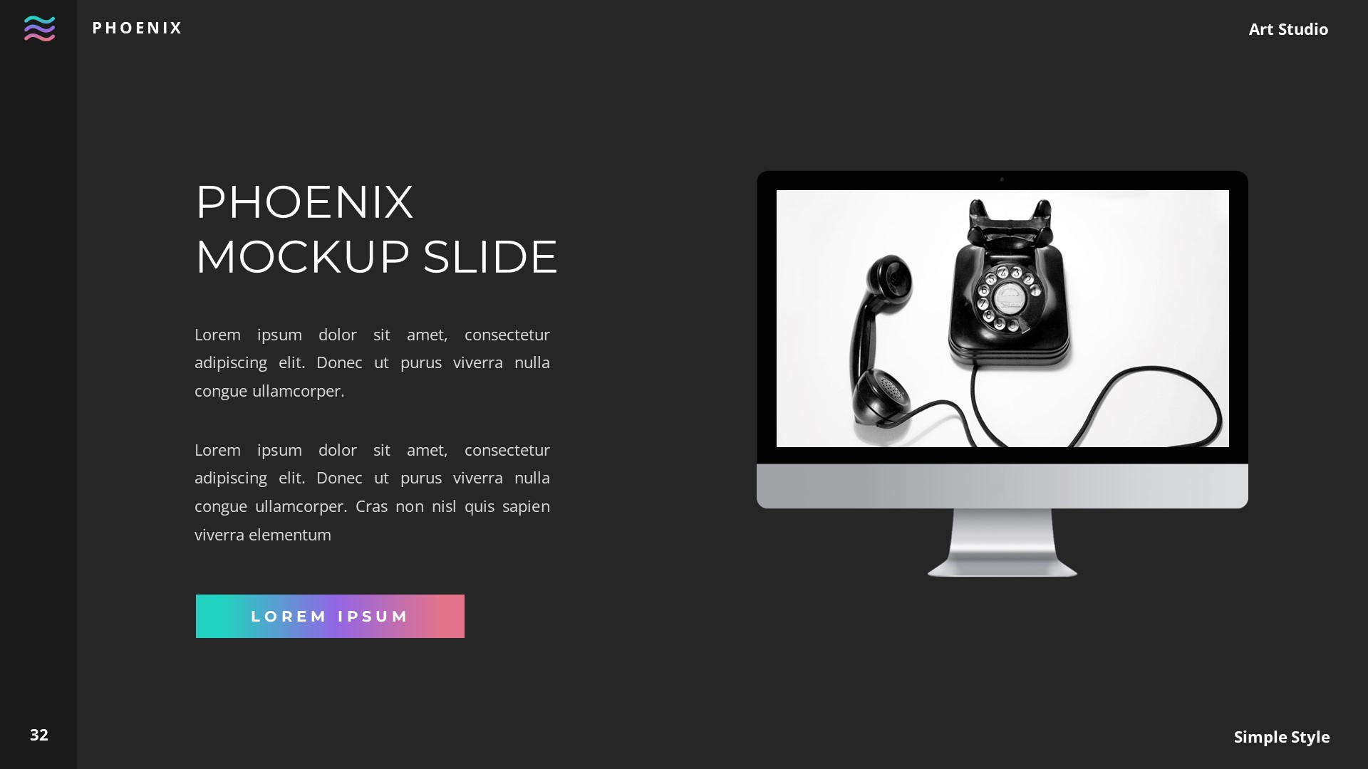 Phoenix - PowerPoint Studio template, Presentation Templates | GraphicRiver