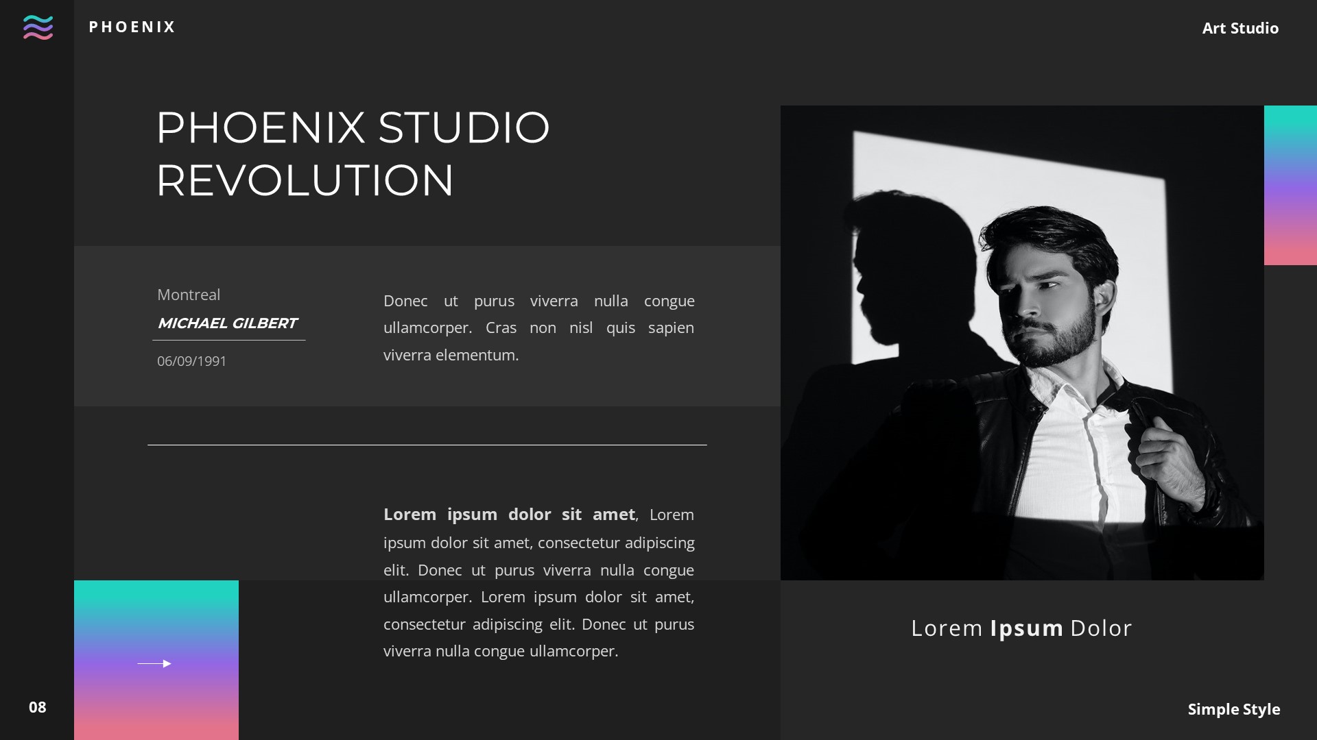 Phoenix - PowerPoint Studio template, Presentation Templates | GraphicRiver