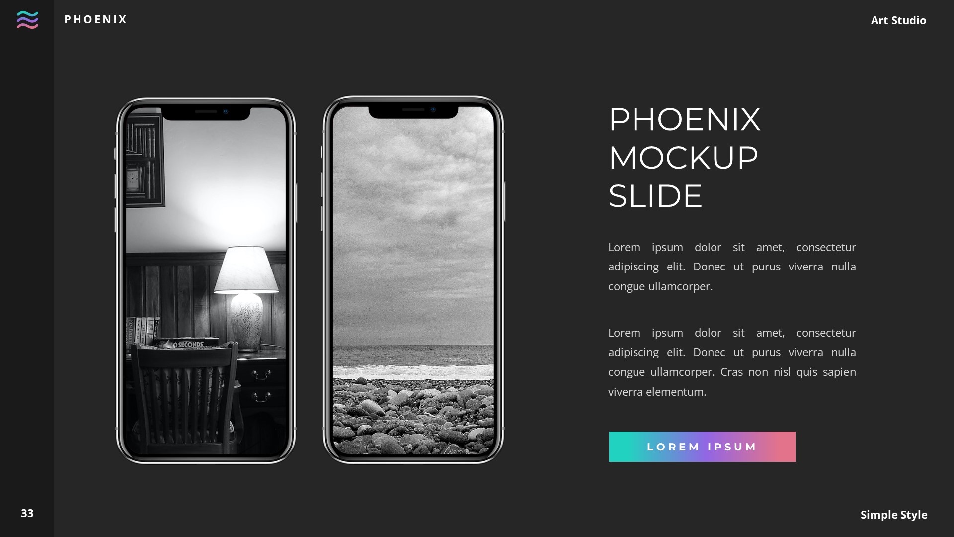 Phoenix - Keynote Studio template, Presentation Templates | GraphicRiver