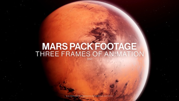 Photorealistic Mars Pack, Motion Graphics | VideoHive