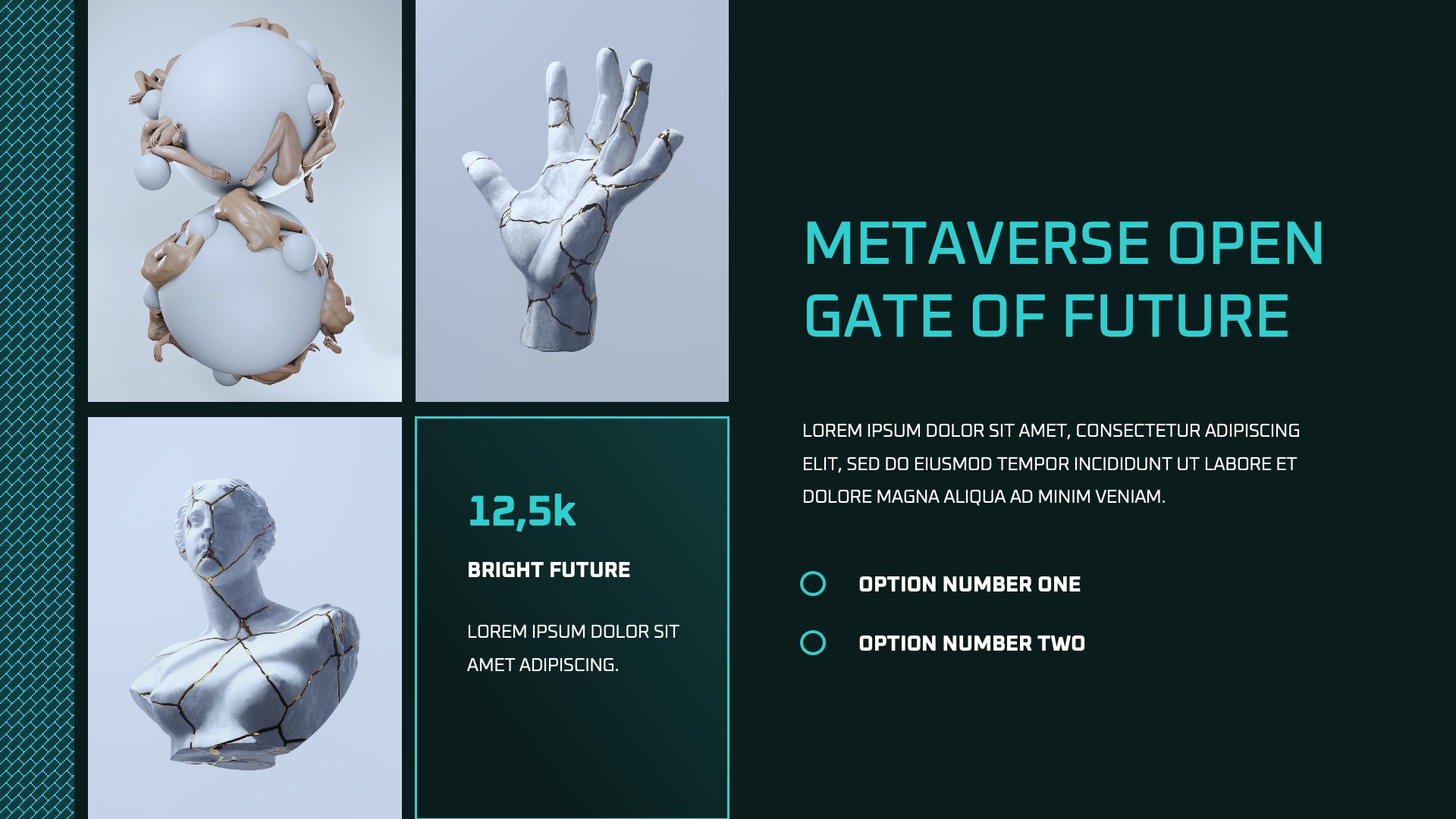 Being - Metaverse Presentation Template PowerPoint, Presentation Templates