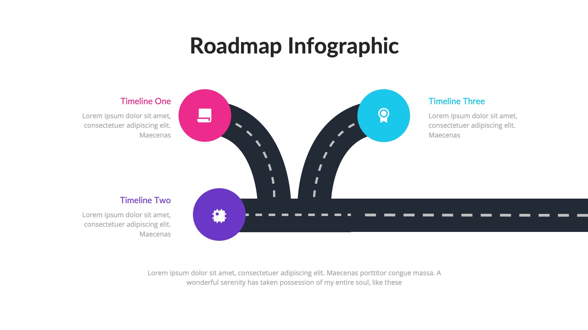 Roadmap Infographic Presentation PowerPoint, Presentation Templates
