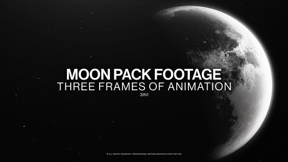Moon Background Pack, Motion Graphics | VideoHive