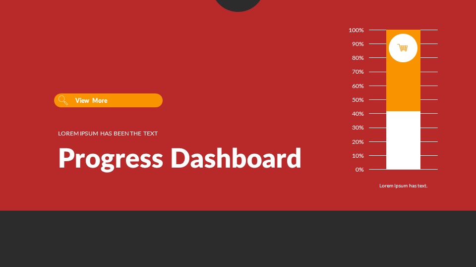 Progress Dashboards PowerPoint Presentation Template, Presentation ...