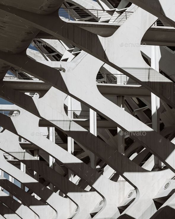 Skeleton Structure in Light and Shadow Stock Photo by wirestock | PhotoDune