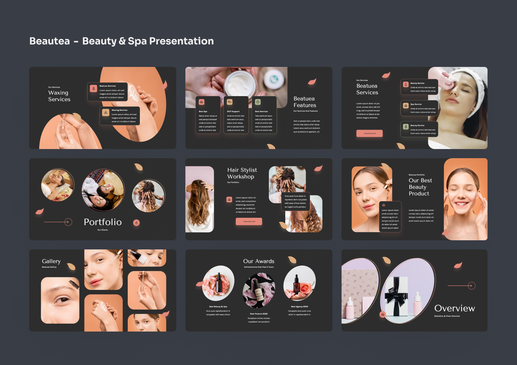 Beautea - Beauty & Spa PowerPoint Presentation, Presentation Templates
