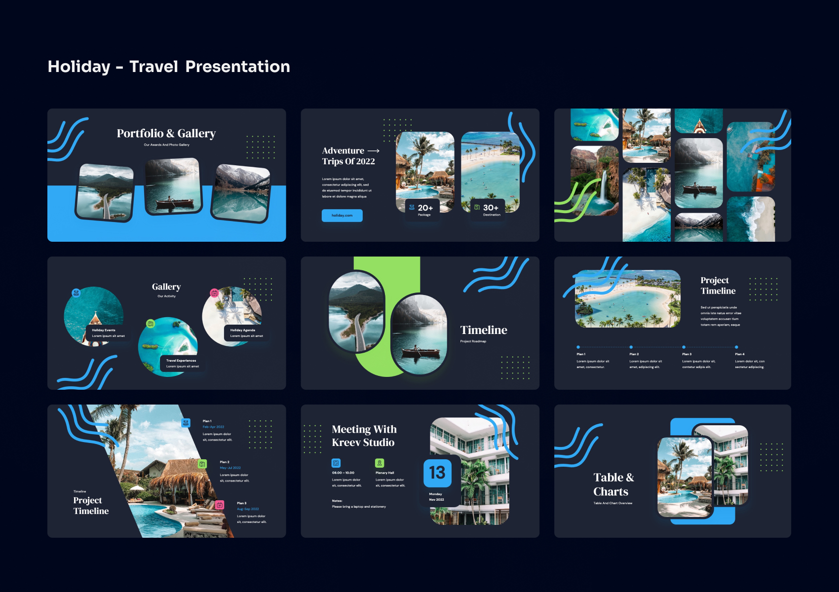 Holiday - Travel PowerPoint Presentation, Presentation Templates ...
