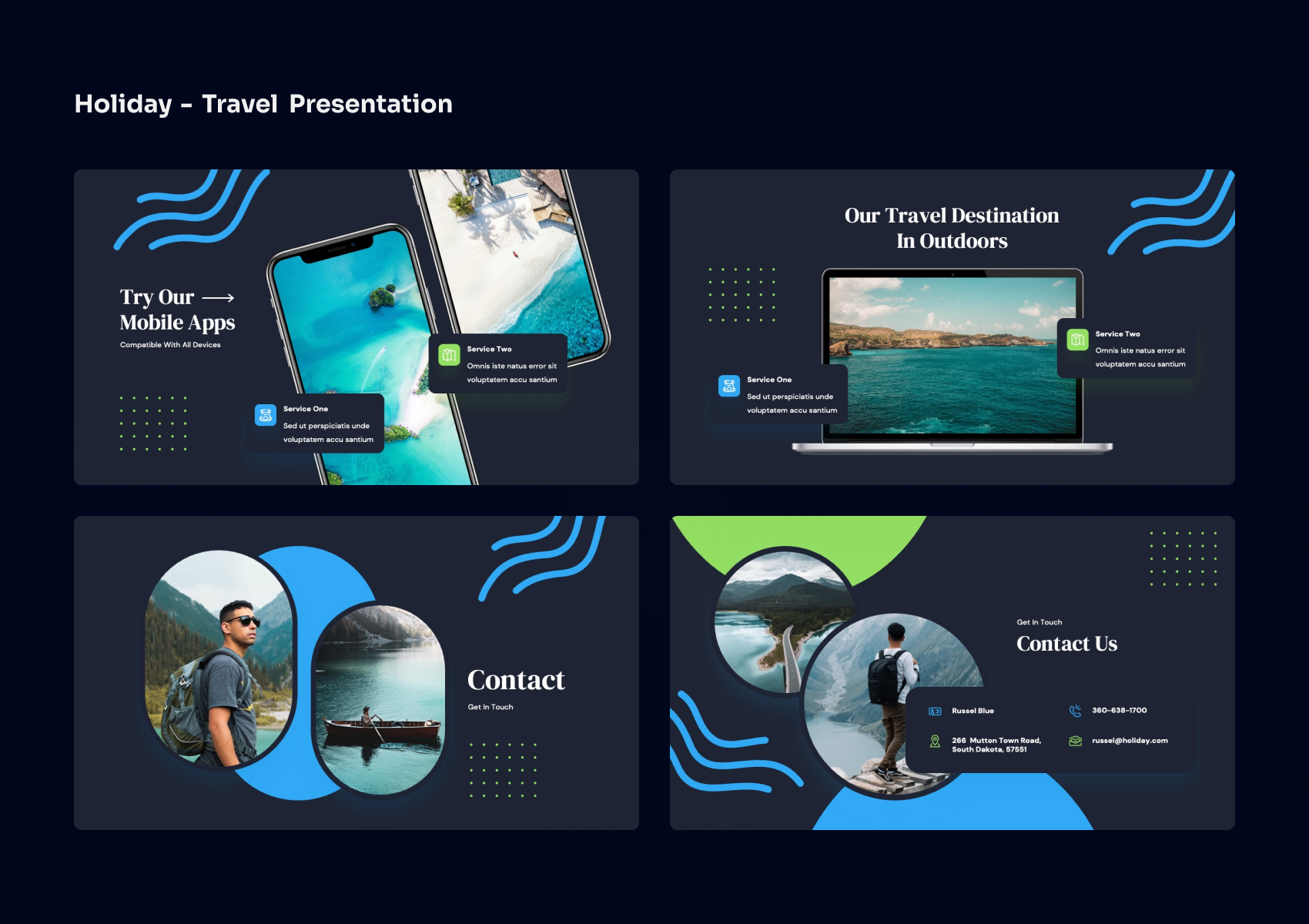 Holiday - Travel PowerPoint Presentation, Presentation Templates ...