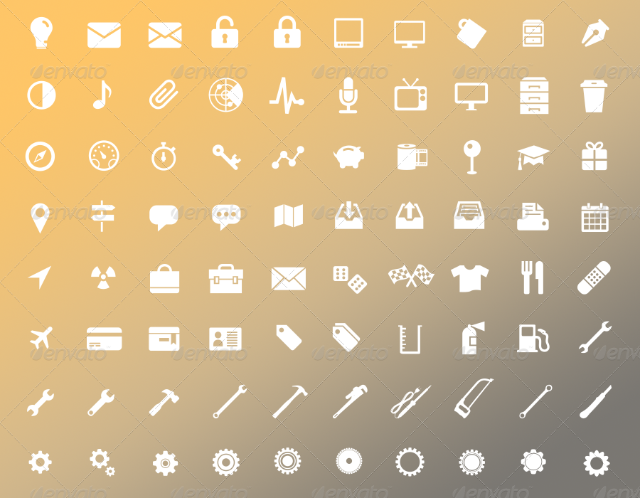 240 Vector Icons Pack, Icons | GraphicRiver