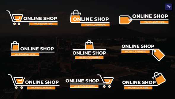 Shopping Titles Premiere Pro, Premiere Pro Templates | VideoHive