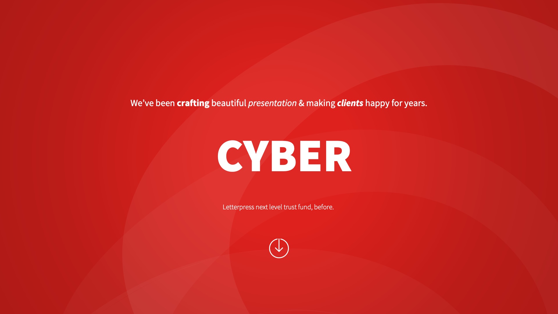 Cyber - PowerPoint Infographics Slides, Presentation Templates ...