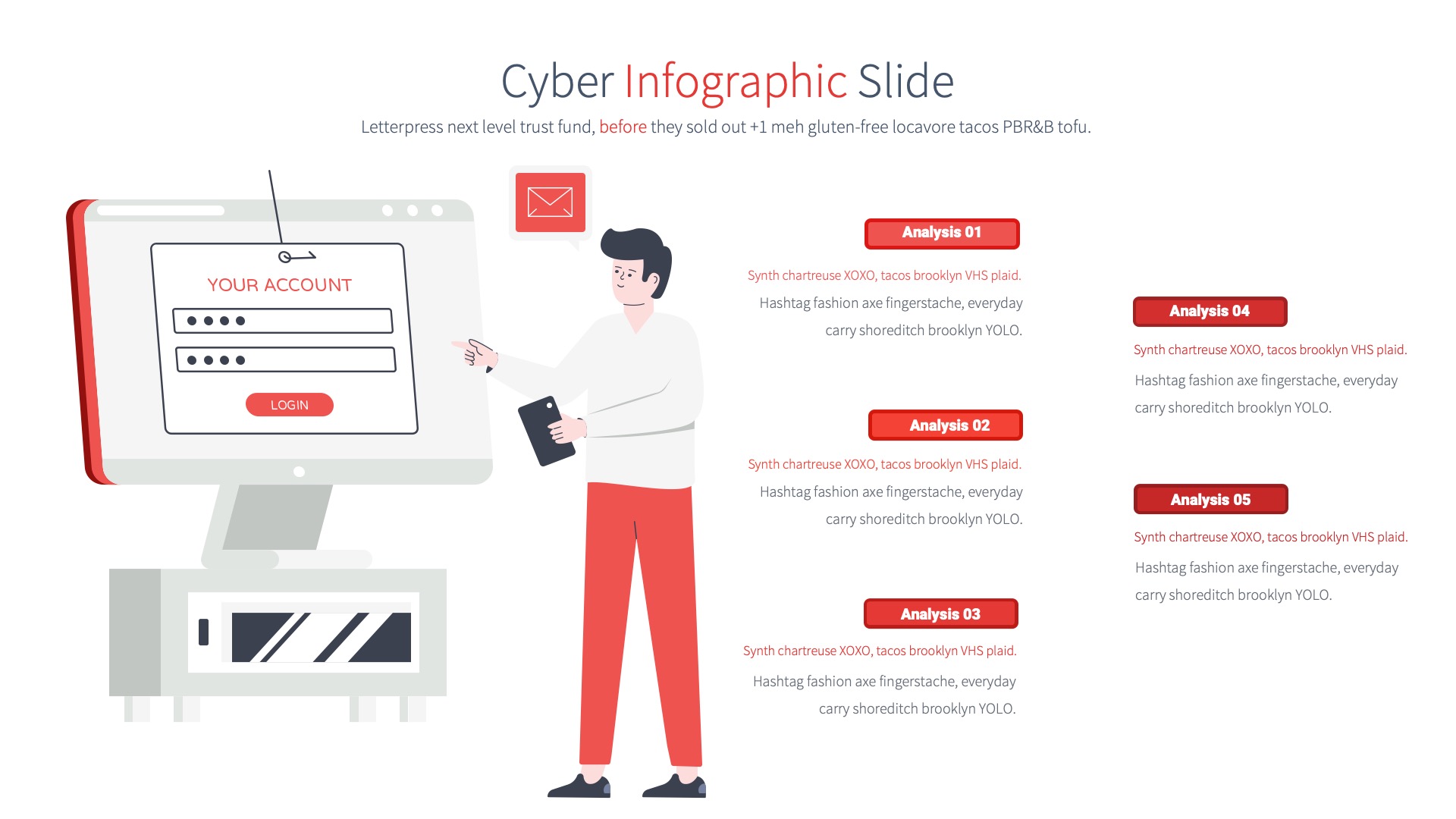 Cyber - PowerPoint Infographics Slides, Presentation Templates ...