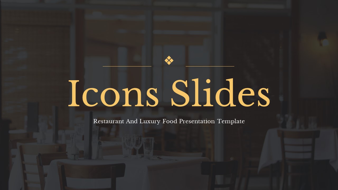 Nguelih - Restaurant & Luxury Food Powerpoint Template, Presentation ...