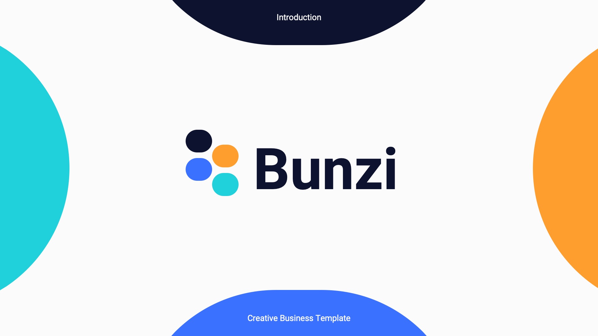 BUNZI - Creative Business Powerpoint Template, Presentation Templates