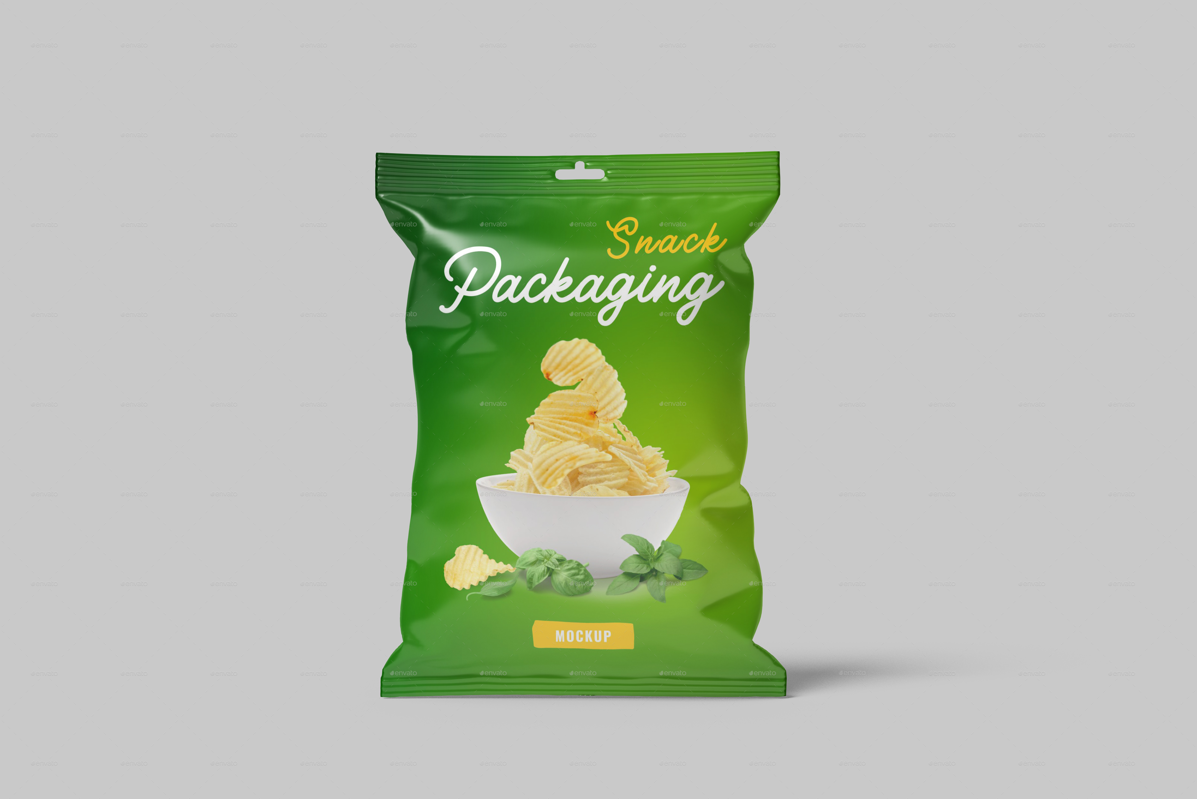 Snack Packaging Mockup, Graphics | GraphicRiver