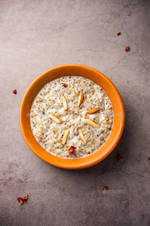 Kodo foxtail millet kheer or varagu arisi payasam is a popular Indian ...