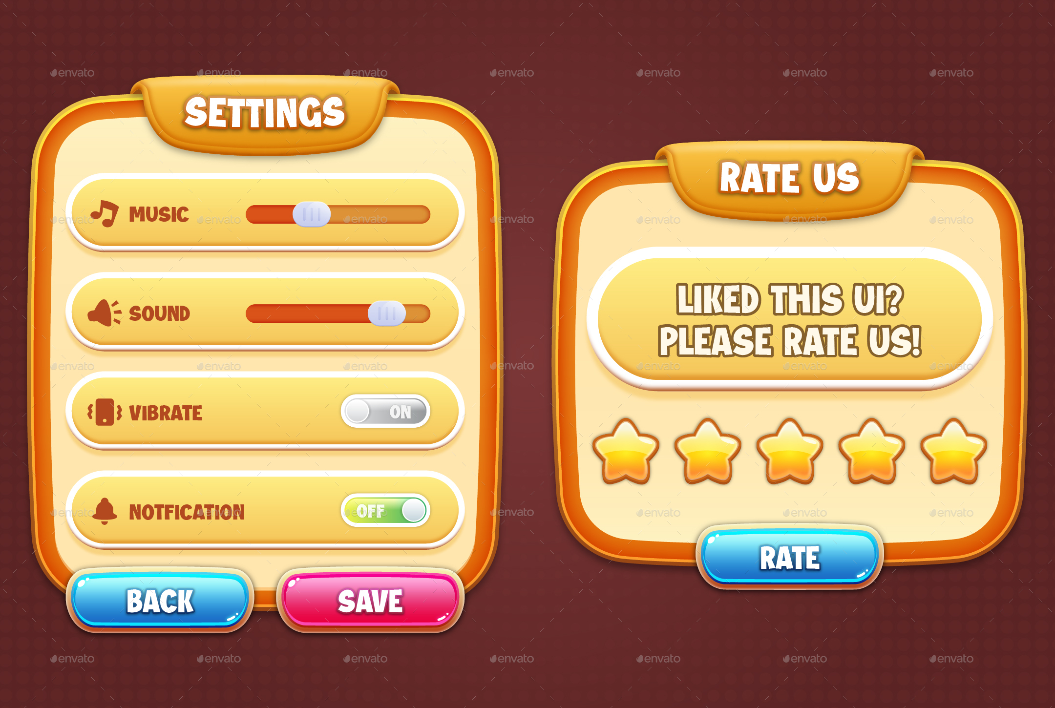 The Soft Style Game UI Kit: A Must-Have for Any Casual or Puzzle Game, Game Assets