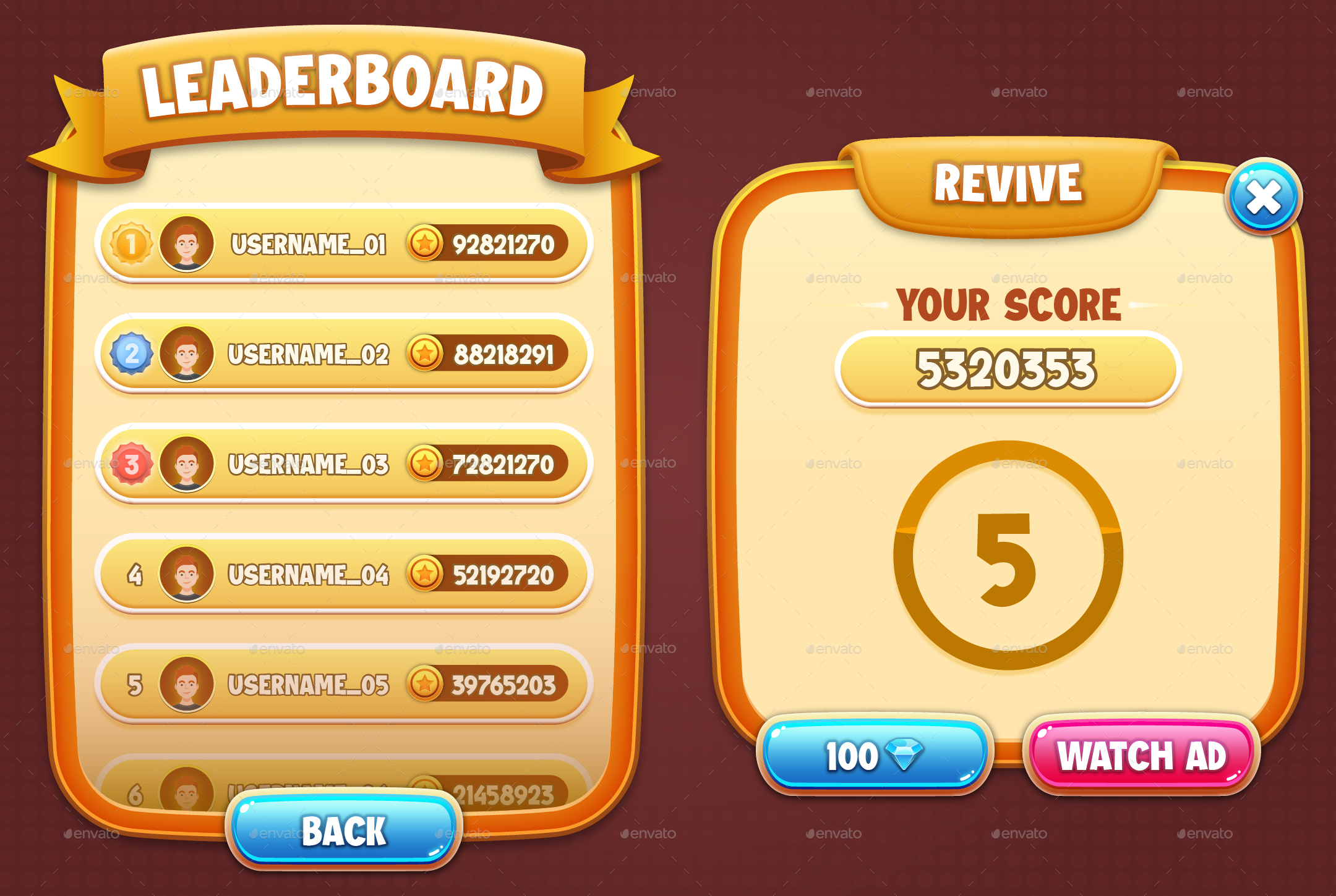 The Soft Style Game UI Kit: A Must-Have for Any Casual or Puzzle Game, Game Assets