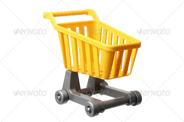 Miniature Shopping Trolley Stock Photo by lightzone | PhotoDune