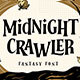 Nightmare Crawler - Horror Font, Fonts | GraphicRiver