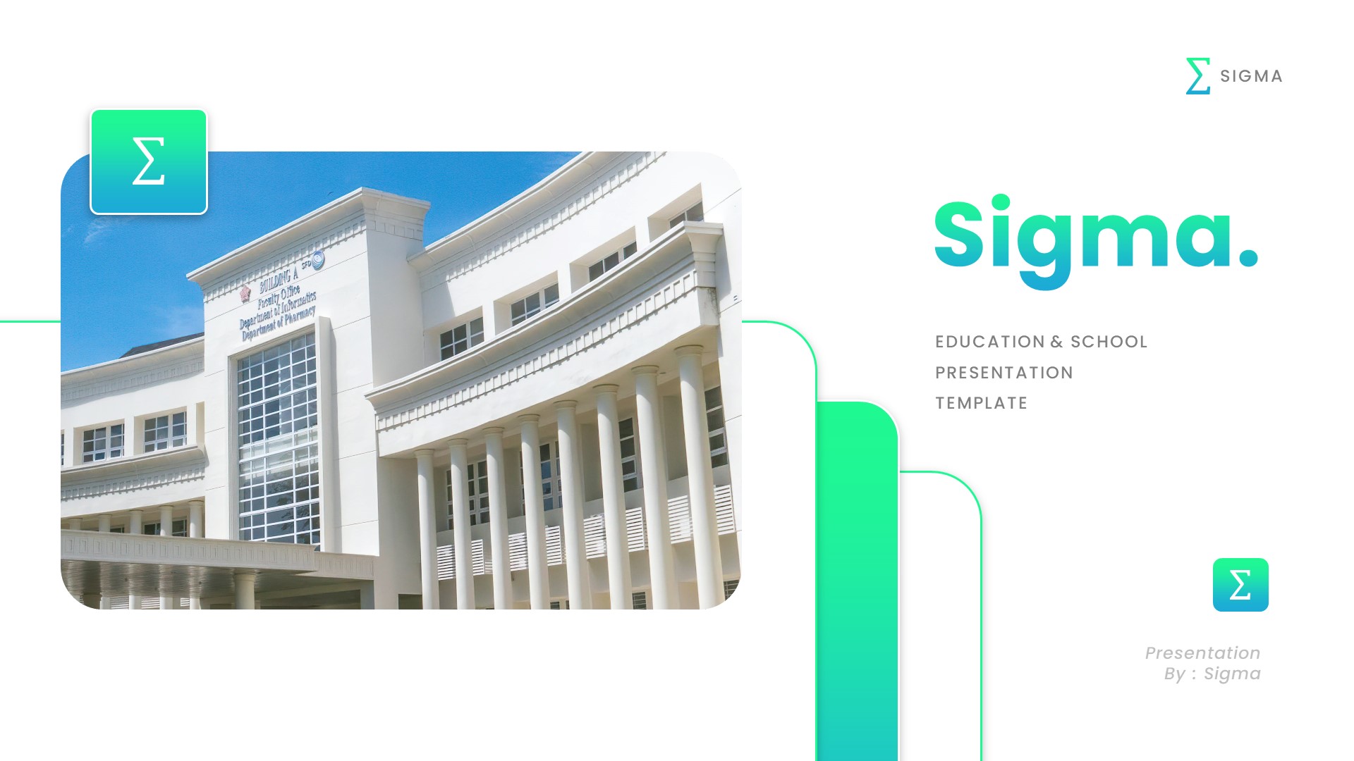 Sigma - Education Powerpoint Template, Presentation Templates ...