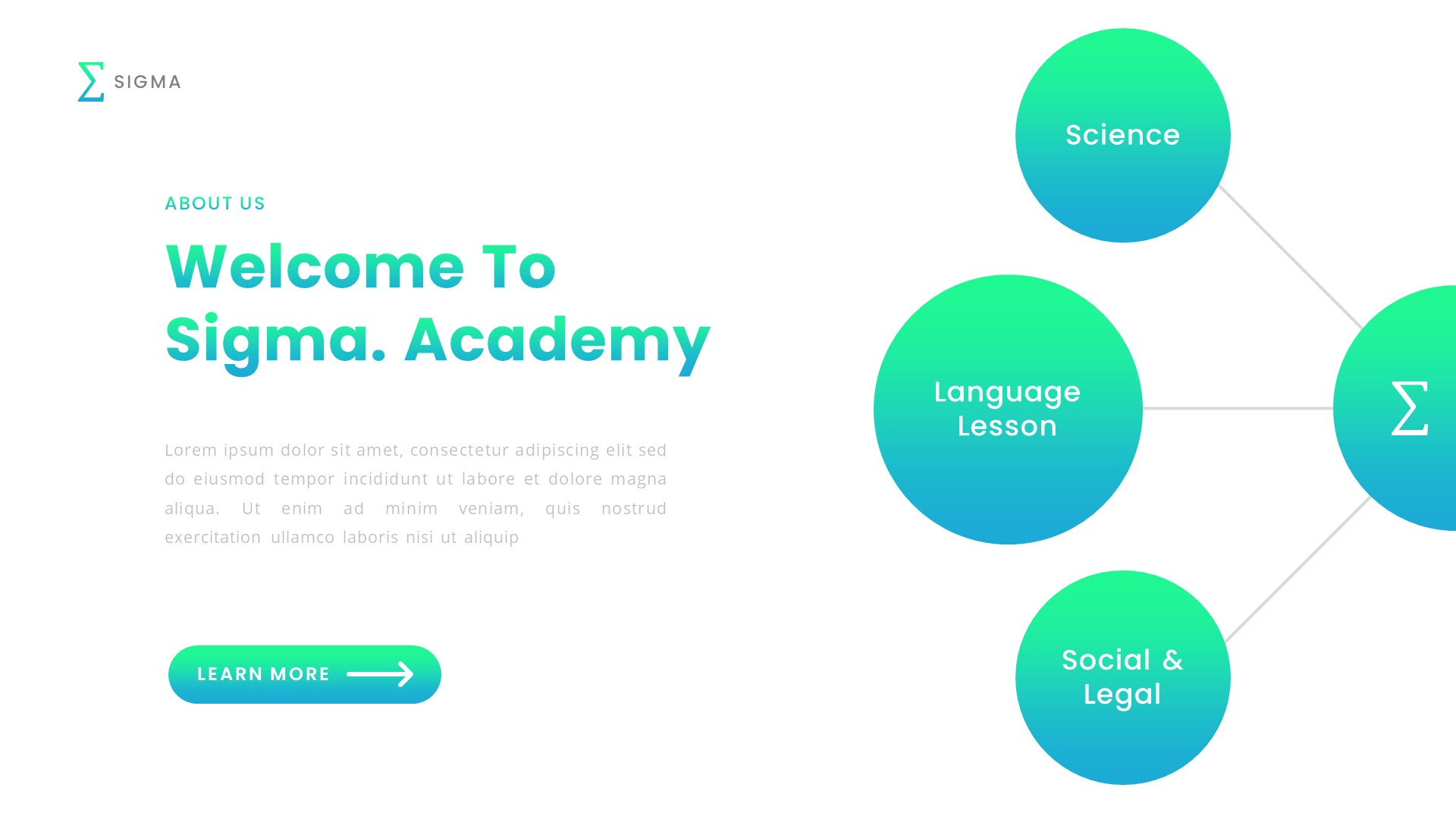 Sigma - Education Powerpoint Template, Presentation Templates ...