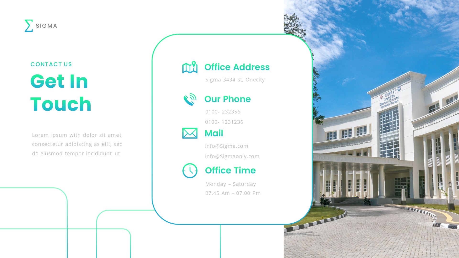 Sigma - Education Powerpoint Template, Presentation Templates ...