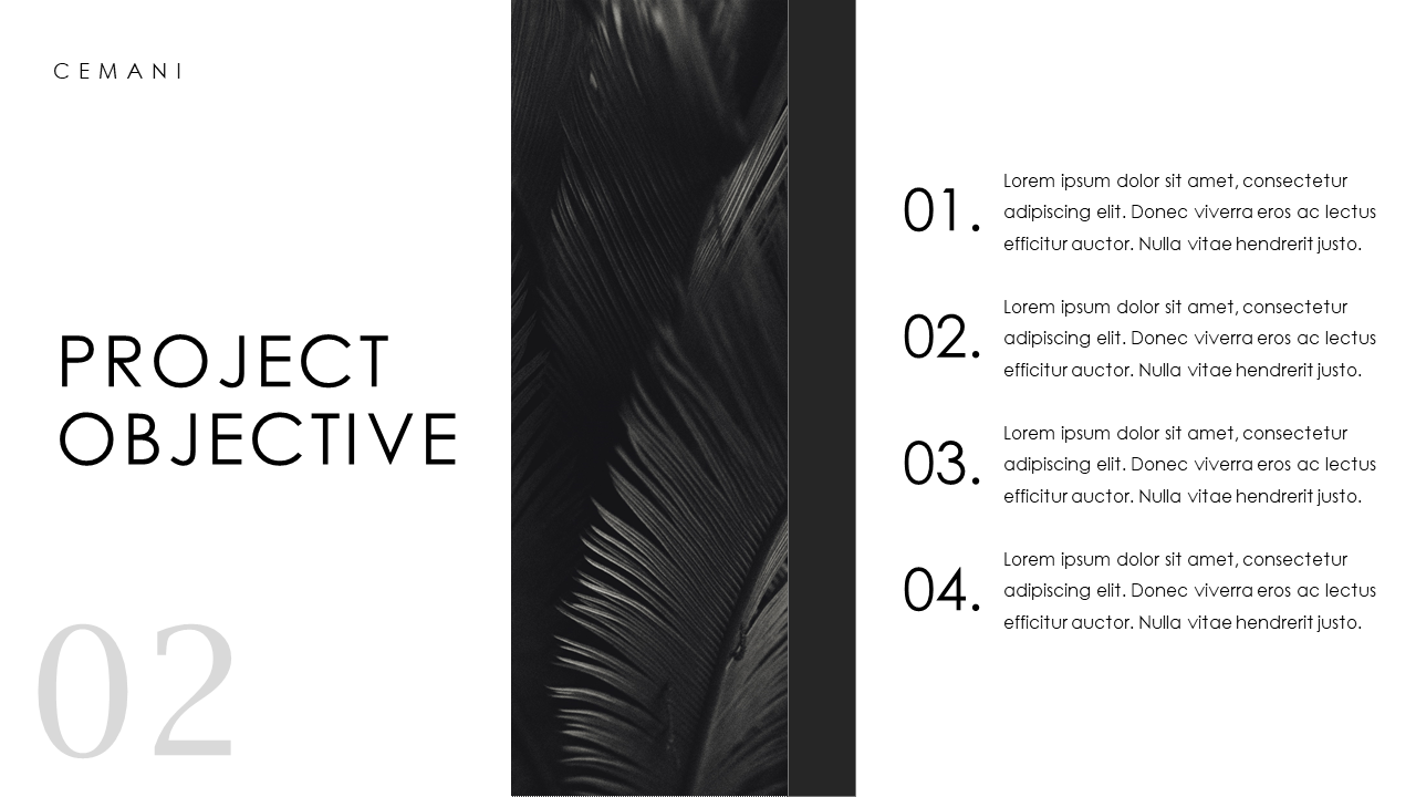 CEMANI - Creative Project Presentation Template, Presentation Templates