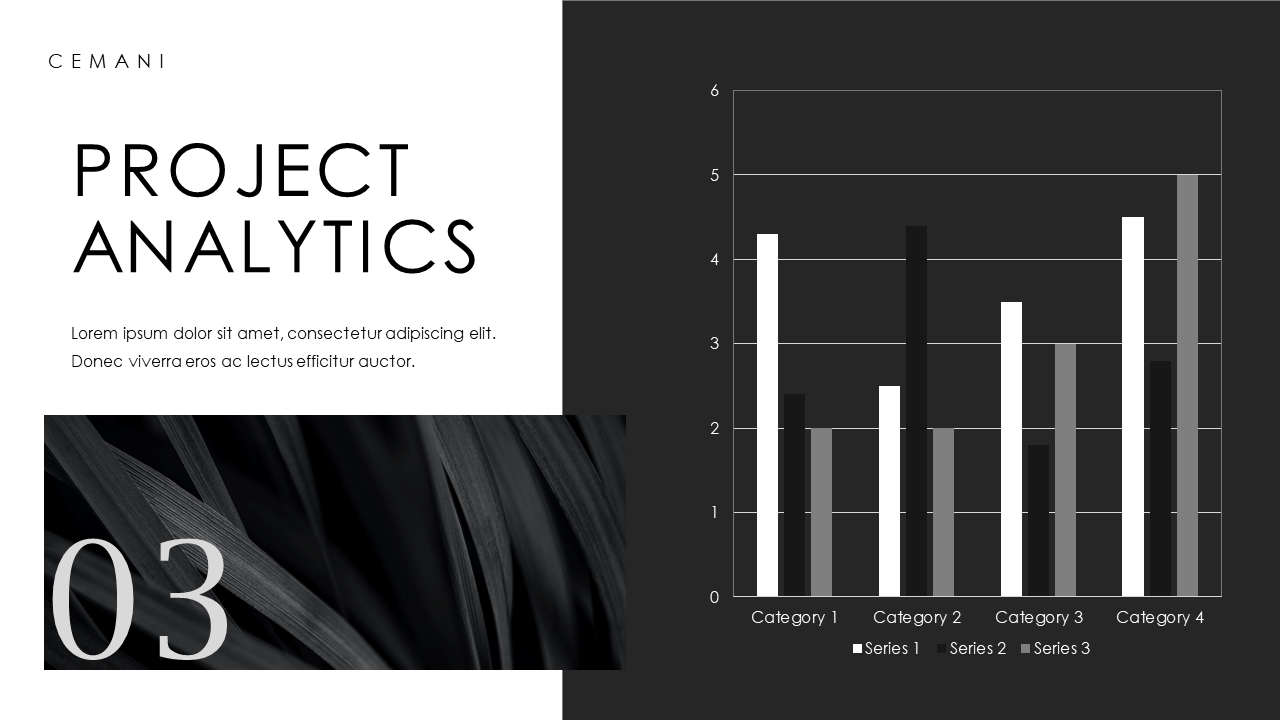 CEMANI - Creative Project Presentation Template, Presentation Templates
