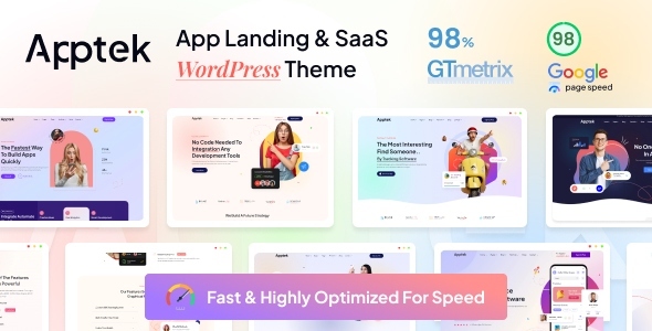 Apptek - App & SaaS Theme by radiantthemes | ThemeForest
