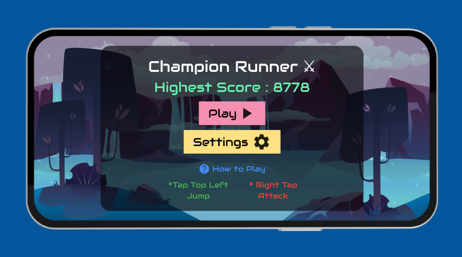 Champion Runner v1.2 - An Arcade Game | Flutter & Flame | Android & iOS ...