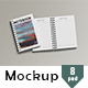 A5 Spiral Notebook Mockup, Graphics | GraphicRiver