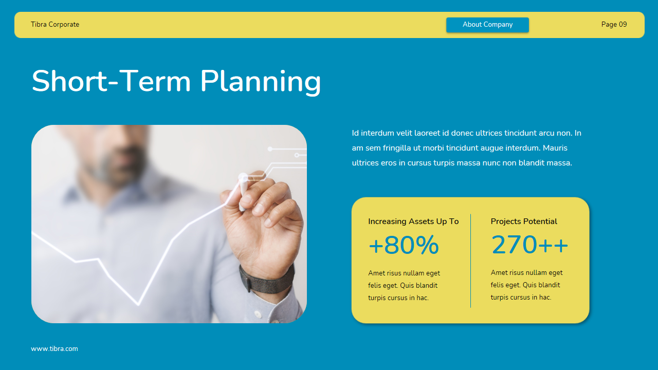 Tibra - Pitch Deck For Investor, Presentation Templates | GraphicRiver
