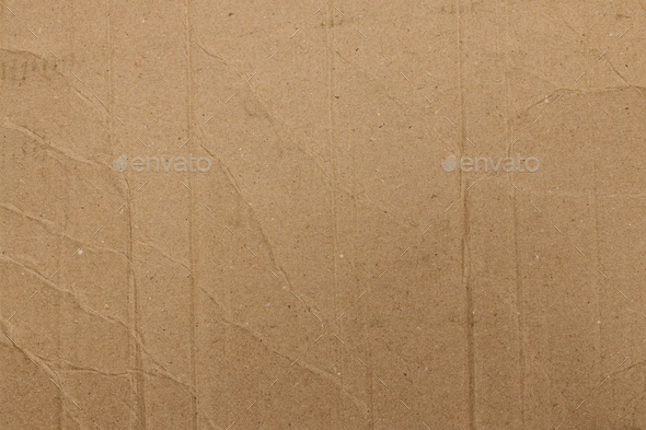 grunge cardboard texture background old crumpled card Stock Photo by ...