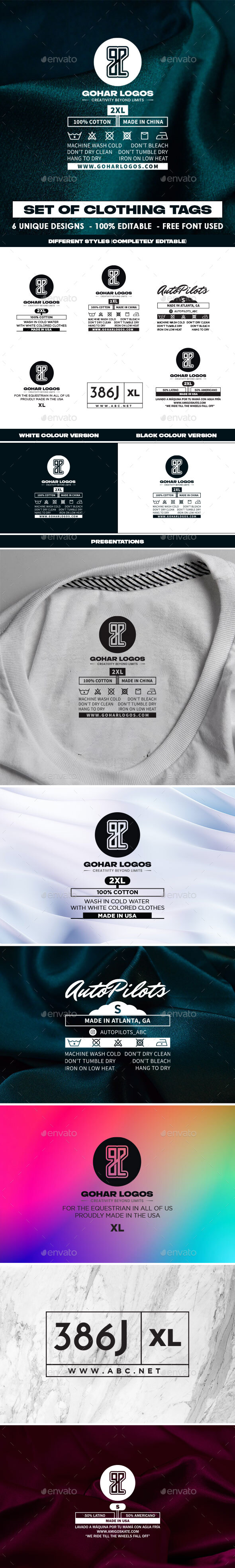 Clothing Tags and Labels Vol. 2, Web Elements | GraphicRiver