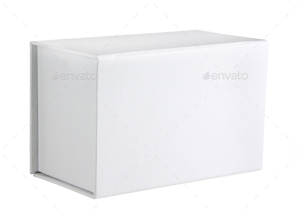White cardboard box front view Stock Photo by ozaiachin | PhotoDune