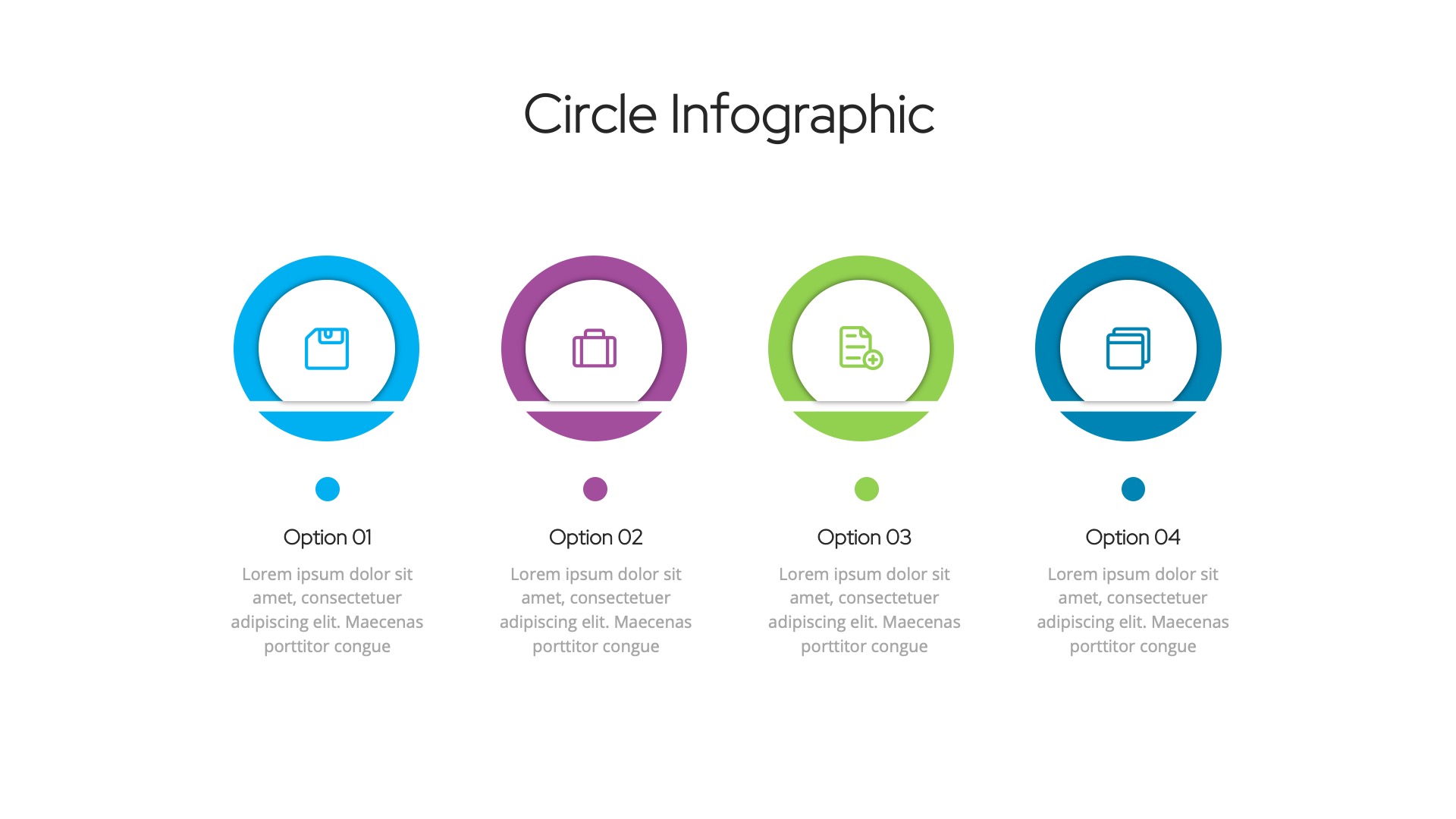 Circle Infographic Presentation Keynote, Presentation Templates ...