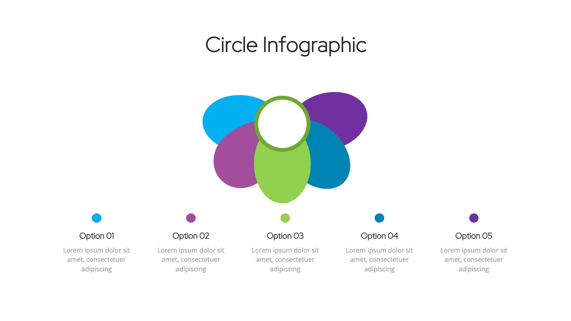 Circle Infographic Presentation Keynote, Presentation Templates ...