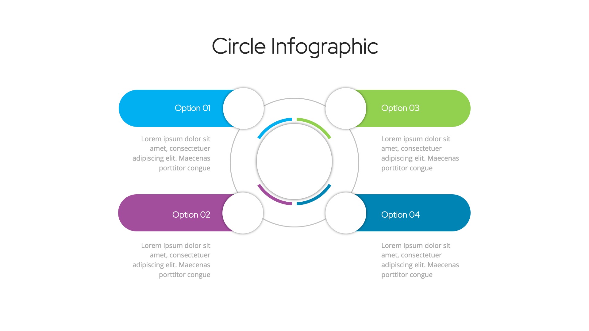 Circle Infographic Presentation Keynote, Presentation Templates ...