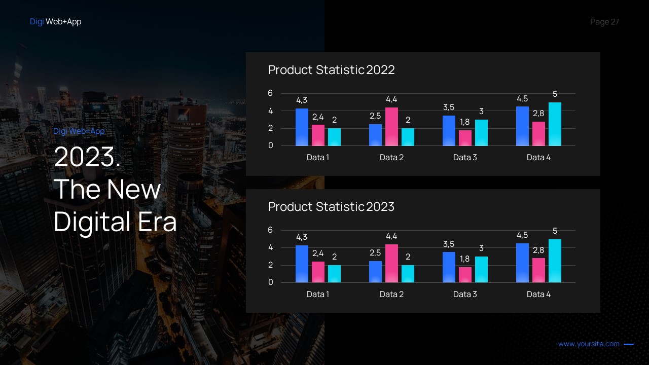 Digi Web App Product PowerPoint Template, Presentation Templates ...