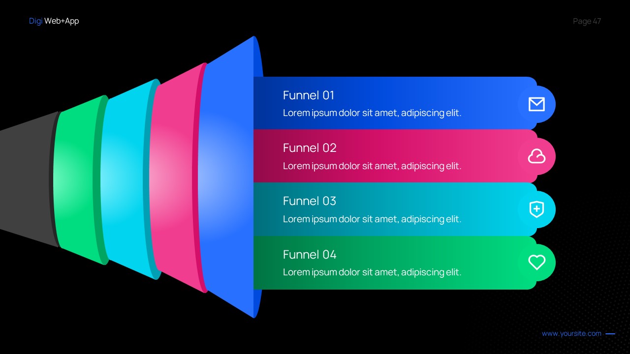 Digi Web App Product PowerPoint Template, Presentation Templates ...