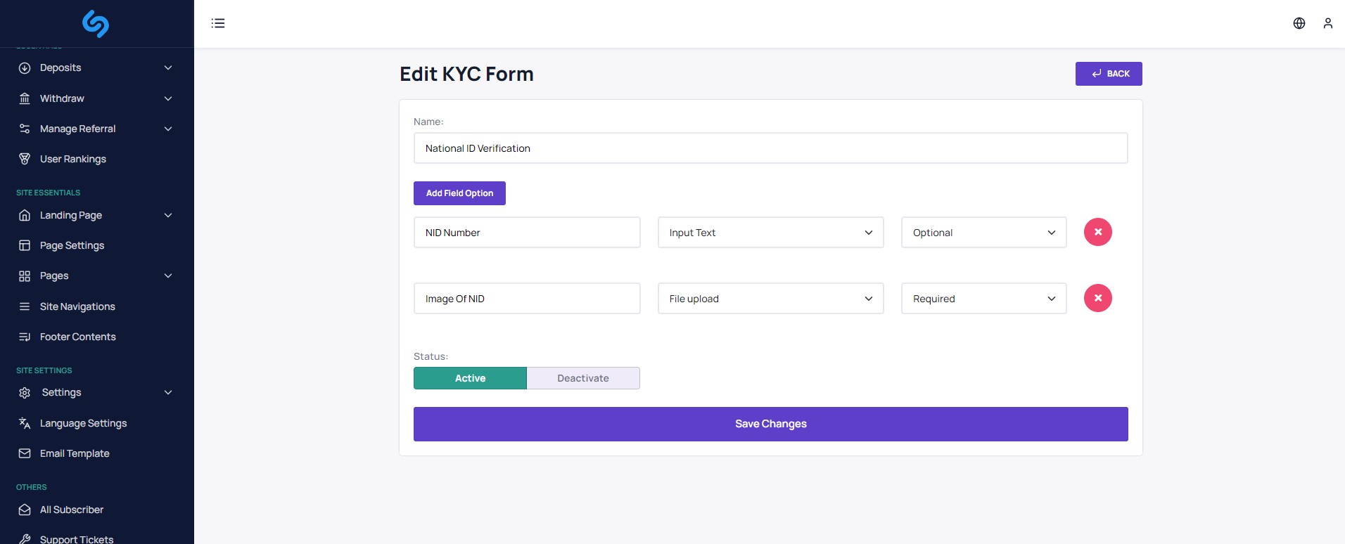 Hyip Rio - Advanced Hyip Investment Scheme With Ranking System by tdevs