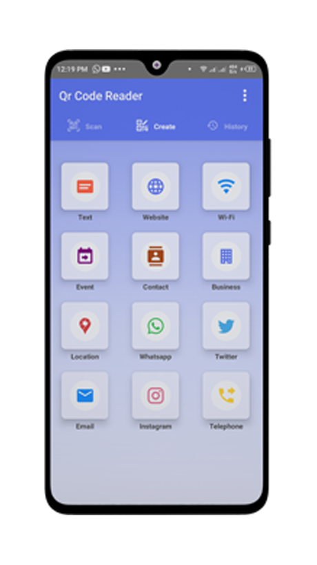 QR Code Scanner & Generator with Admob & Facebook Ads by Dcodax ...