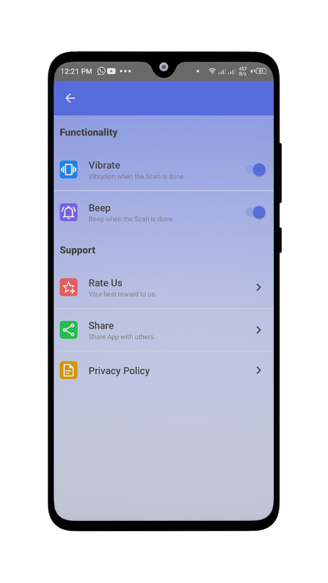 QR Code Scanner & Generator with Admob & Facebook Ads by Dcodax ...