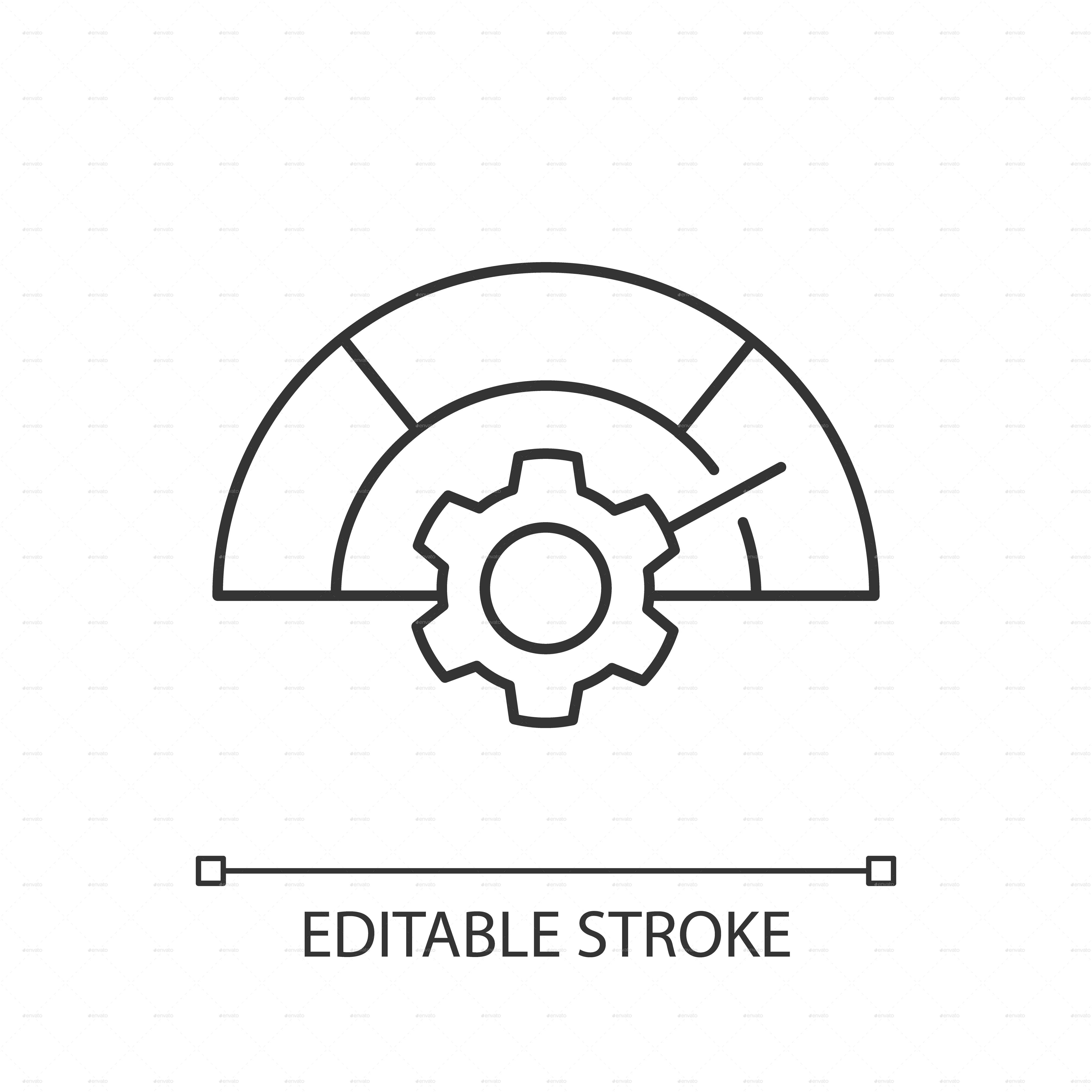 Project Planning and Scheduling Linear Icons Set, Icons | GraphicRiver