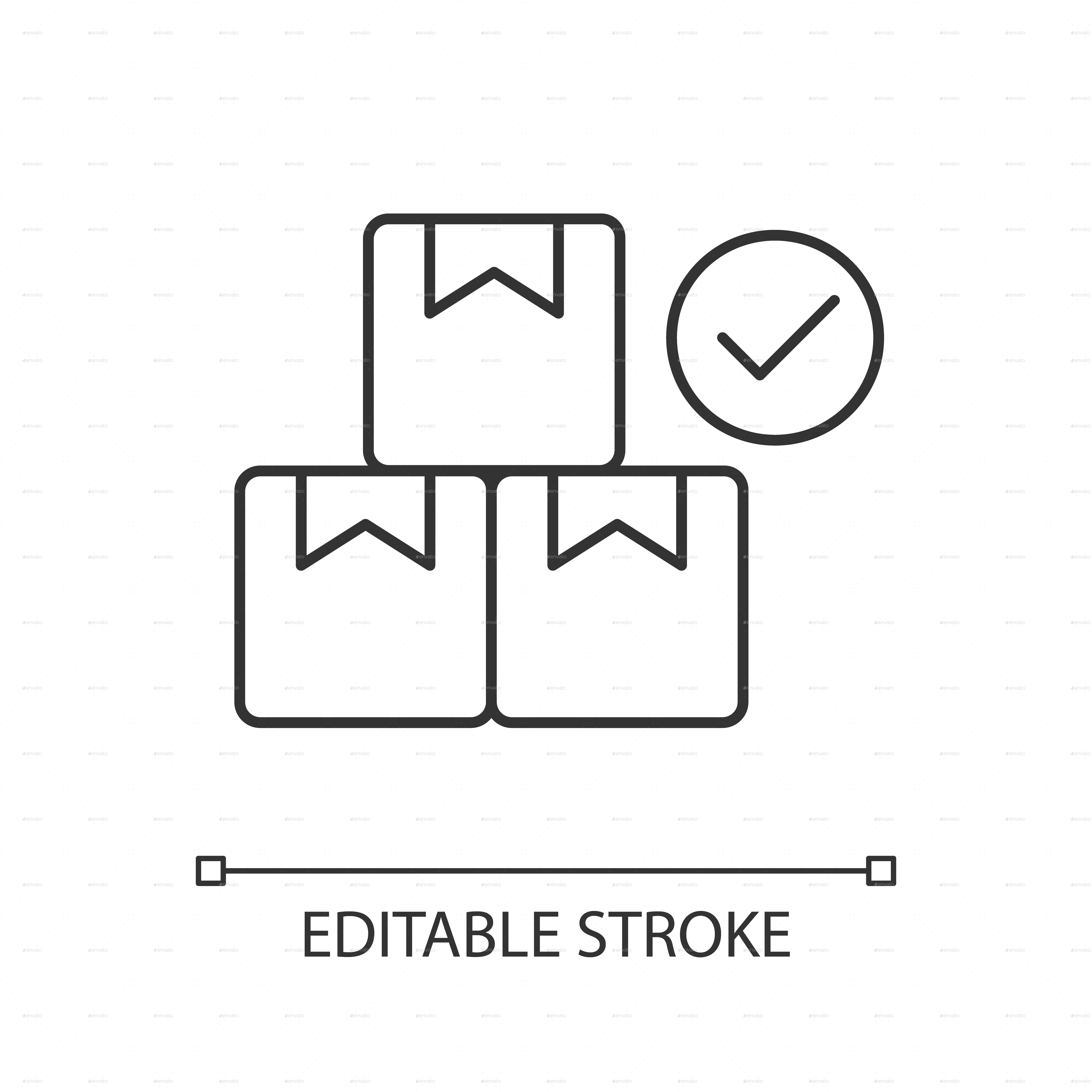 Project Planning and Scheduling Linear Icons Set, Icons | GraphicRiver